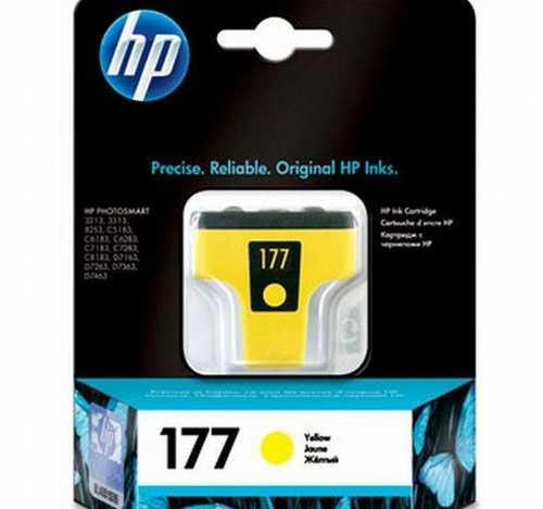 Картридж HP C8773HE №177 желтый Просрочен