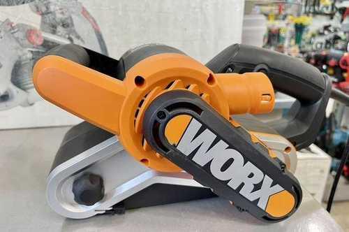 Ленточная шлифмашина worx WX661.1 950Вт