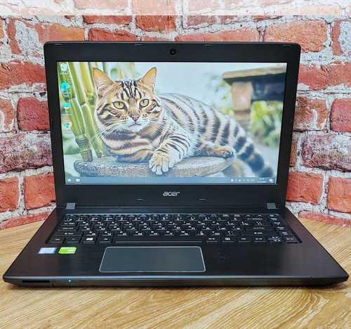 Тонкий Ноутбук Acer Core i5 7200U/8Gb/SSD 256/14"