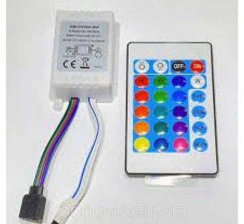 Контроллер LED с пультом ик для ленты RGB 4pin