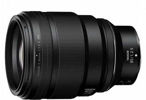 Nikon Nikkor Z 85mm f/1.2 S новый, обмен, гарантия