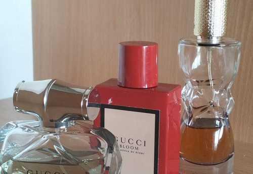 Парфюмерия Gucci и YSL оригинал, остатки