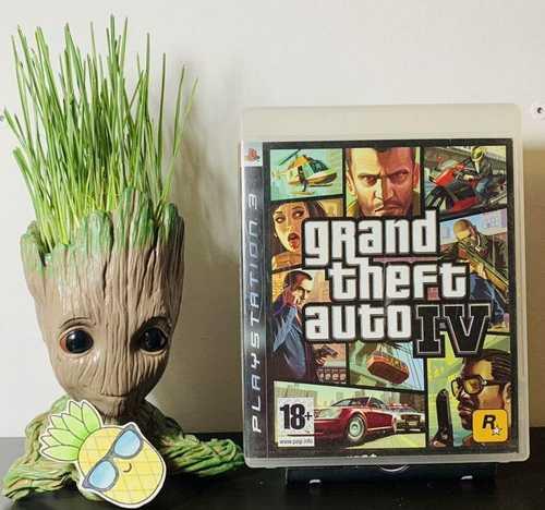 Grand Theft Auto IV для PS3 б/у