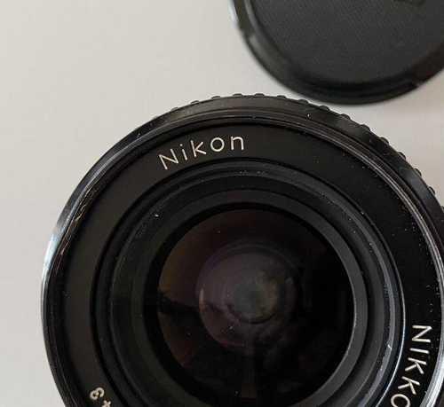 Объектив nikon Nikkor 24mm 1:2.8