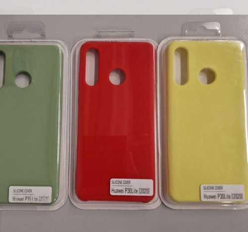 Чехол Silicone Cover для Huawei p30 lite