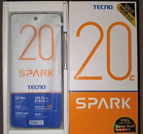 Tecno Spark 20, 8/128 ГБ