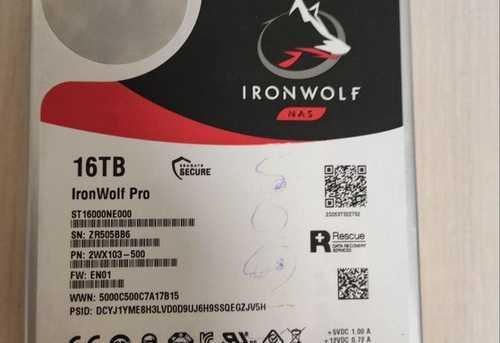 Жесткий диск 16тб ironwolf 16tb