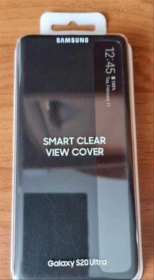 Чехол Samsung S20 ultra Smart Clear View Cover