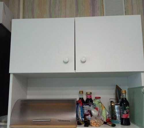 Кухонный шкаф навесной двухстворчатый