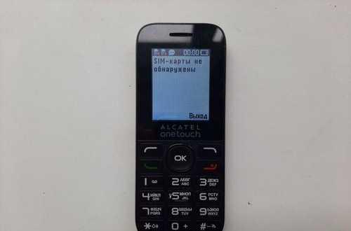 Alcatel One Touch 1016D - кнопочный, 2 SIM-карты