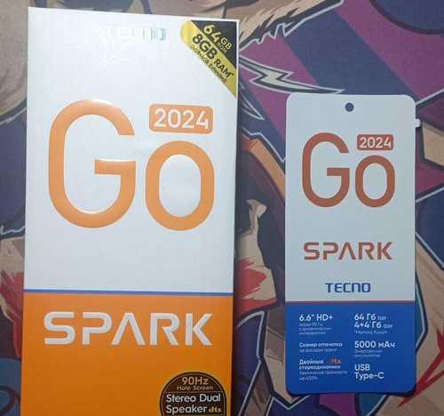 TECNO Spark Go 2024, 4/64 ГБ