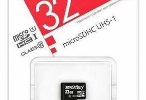 Карта памяти SmartBuy MicroSD на 32гб 10 class NEW