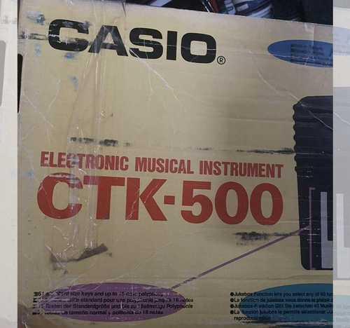 Синтезатор casio сту-500