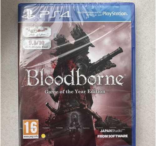 Bloodborne game of the year edition ps4 диск