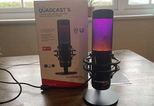 HyperX QuadCast S + стойка пантограф