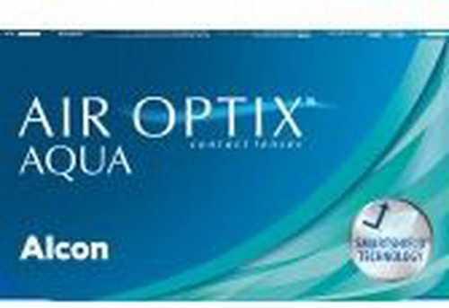 Линзы Air optix aqua -6,5