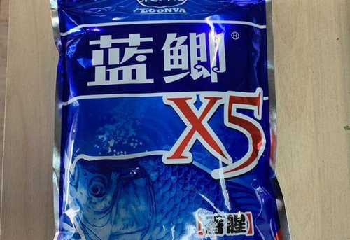 Китайское тесто "Blue Crucian" X5 (карась,лещ)