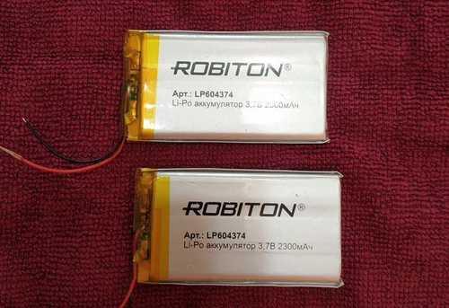 Аккумулятор robiton 3,7В 2300мАч
