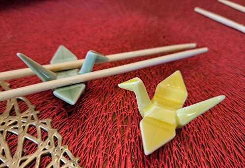 Японские подставки для бамбуковых палочек 2 шт