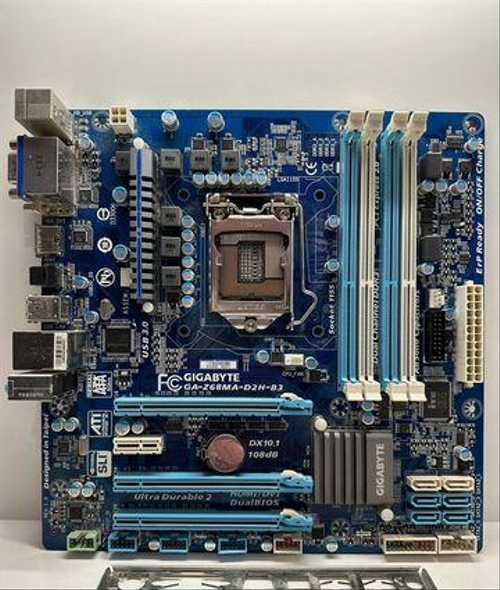 Gigabyte GA-Z68MA-D2H-B3 (Socket 1155)