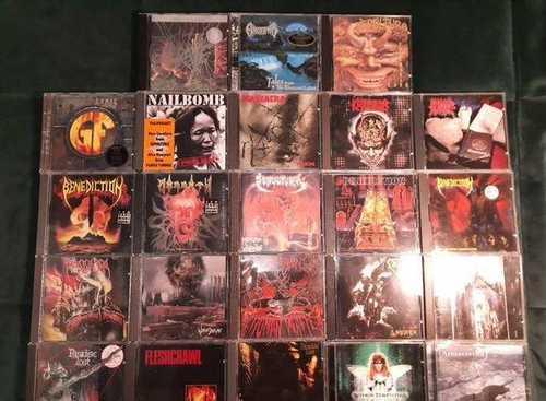 Фирменные CD-диски Thrash-Metal,Death-Metal