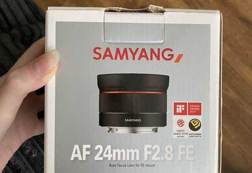 Samyang AF 24mm f2.8 FE for Sony