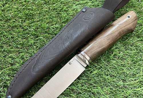 Нож Ястреб из стали VG-10 VG-10 мельхиор,кап ореха