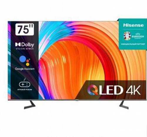 Новый qled телевизор hisense 75 a7gq