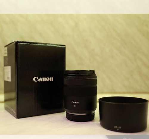 Объектив canon RF 85mm f 2 macro is stm