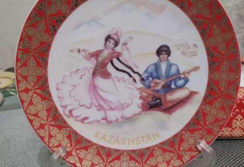 Настенная тарелка kazakhstan
