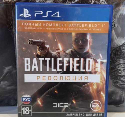 Диск battlefield 1 для ps4