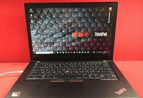 Ноутбук 13.1" Lenovo ThinkPad A475, 256 ГБ, A10-9700B, RAM 8 ГБ, Radeon R7