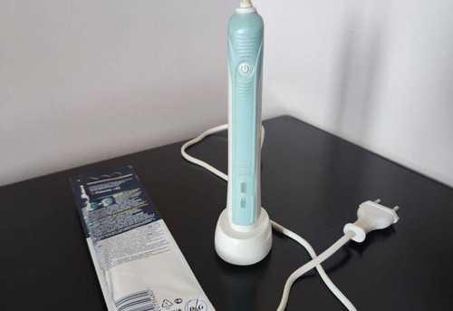 Электрическая зубная щетка oral b pro500
