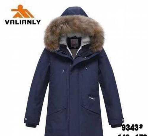 Подростковая зимняя куртка парка Valianly 140-170
