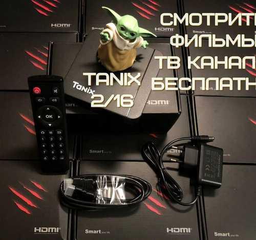 Приставка Tanix W2 2/16 SMART подготовлена прошита