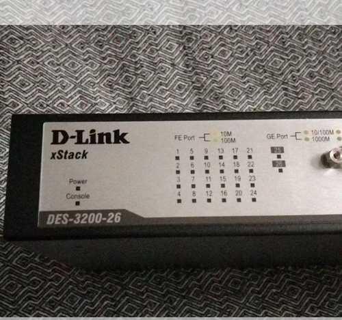 Коммутатор D-Link DES-3200-26