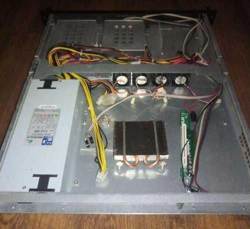 Серверный стоечный корпус+бп ATX 450W+охлаждение