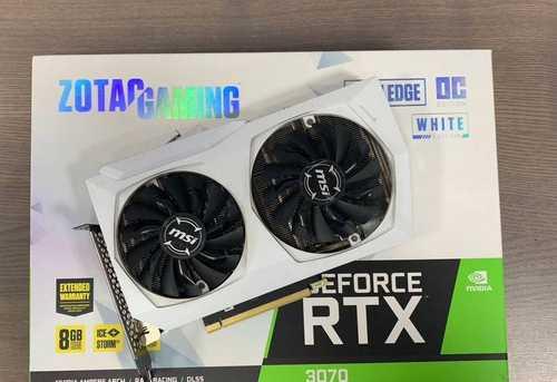 3070 Zotac 8Gb White