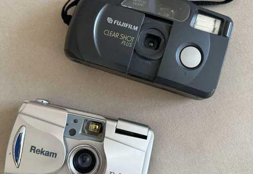 Пленочные фотоаппараты rekam и fujifilm