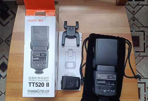 Вспышка godox tt520 ii