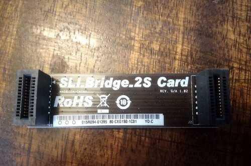 SLI-мост ASRock SLI HB bridge 2S card