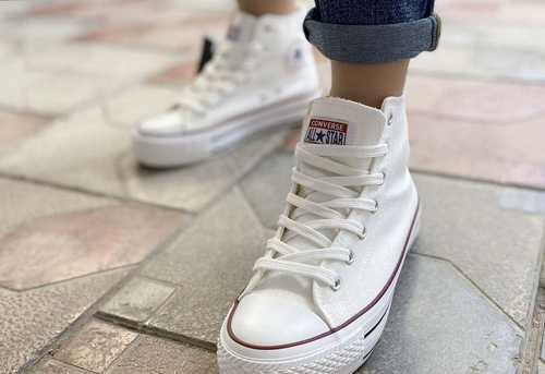 Кеды женские Converse 36 - 41 белые