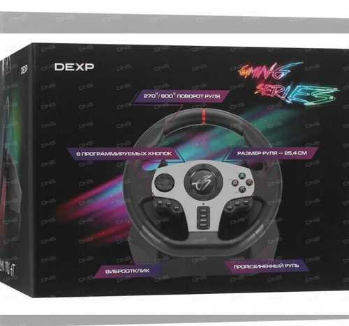 Руль dexp Wheelman Pro GT черный