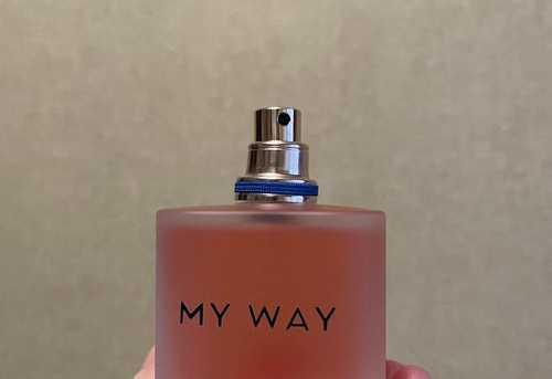 Giorgio armani my way floral тестер