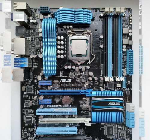 Intel core i7 3770k   Asus P8Z68 V/Gen3