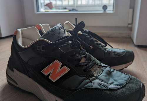 Кроссовки New Balance 991 forest green orange