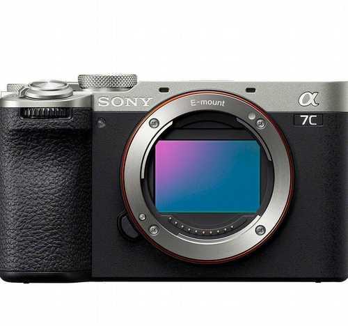 Беззеркальный фотоаппарат Sony a7C II Body, серебристый