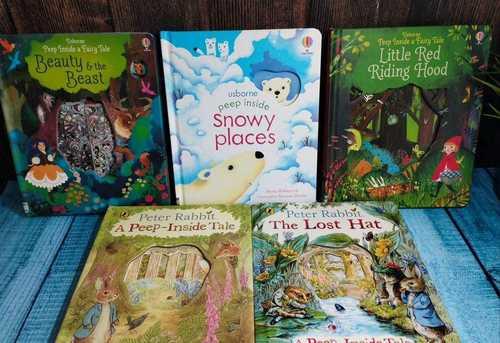 Детские книги на английском Peep inside Usborne