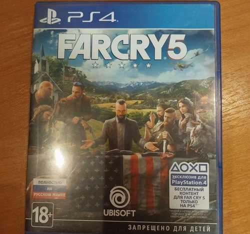 Far cry 5 ps4 диск