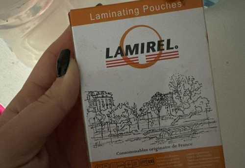 Пленка для ламинирования Lamirel, 65x95мм